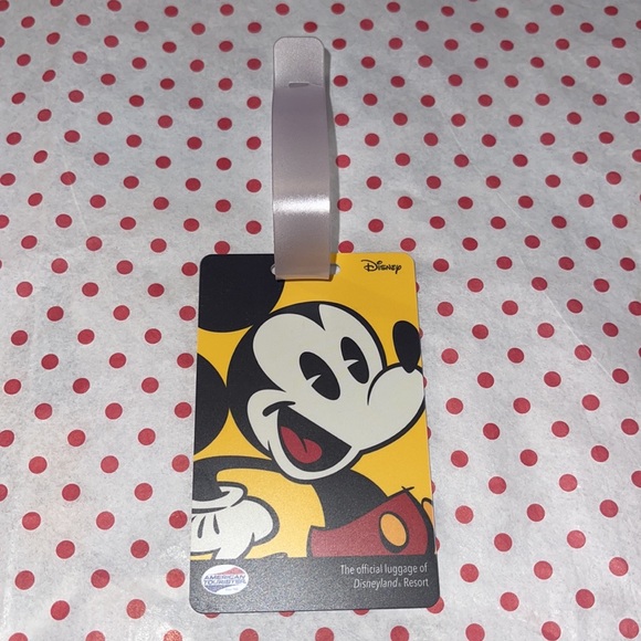 Disney | Other | 3 For Disneyland Resort Mickey Mouse Luggage Tag W ...